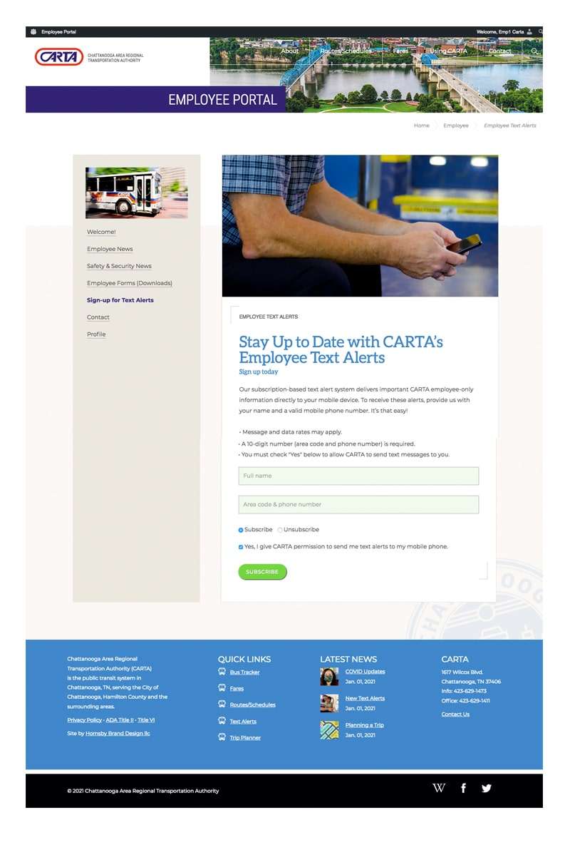 CARTA - Chris Hornsby | Advertising, Web, Graphics | TN